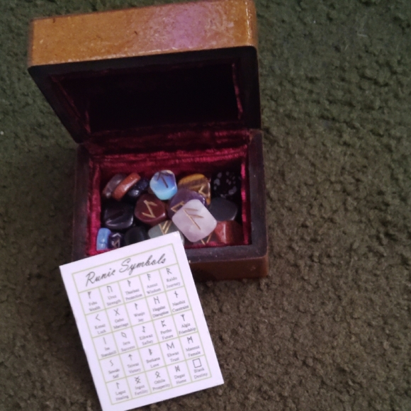 Games | Runic Symbol Game Set With Brown Box | Poshmark